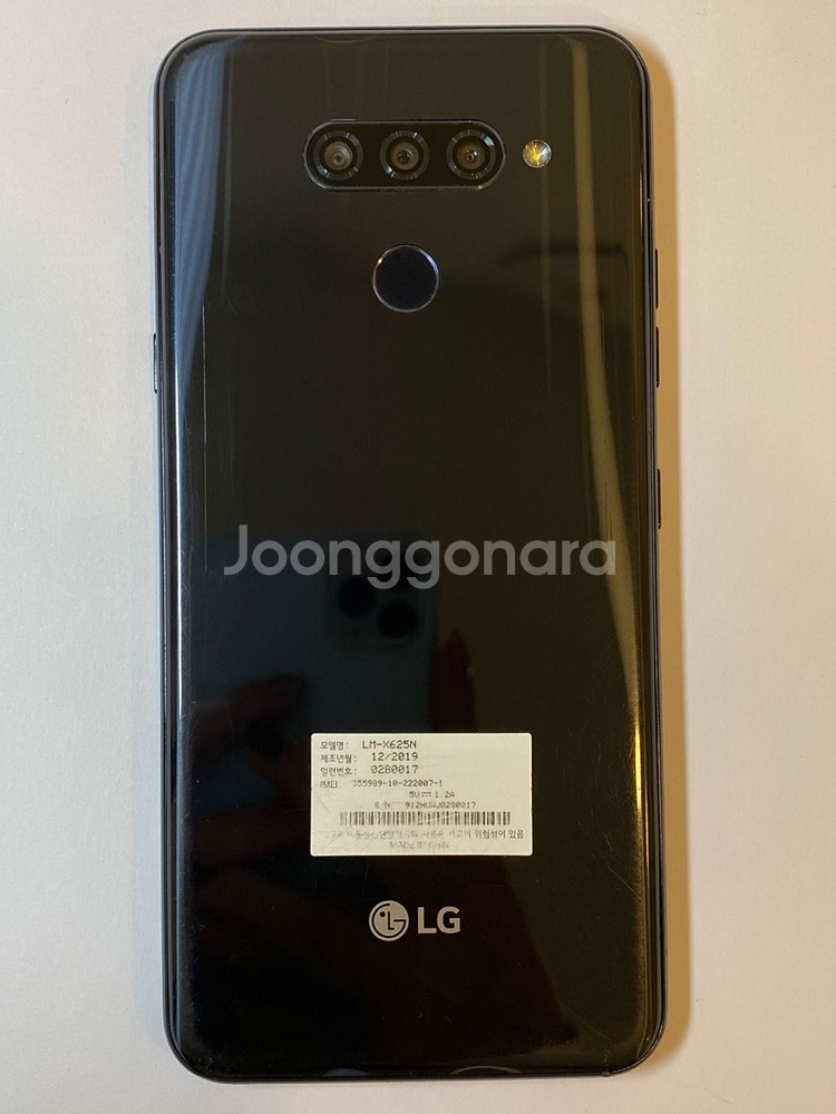 15344 X6(2019) X625 64기가 블랙 무잔 | LG | 중고나라