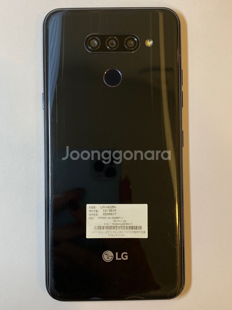 15344 X6(2019) X625 64기가 블랙 무잔 | LG | 중고나라