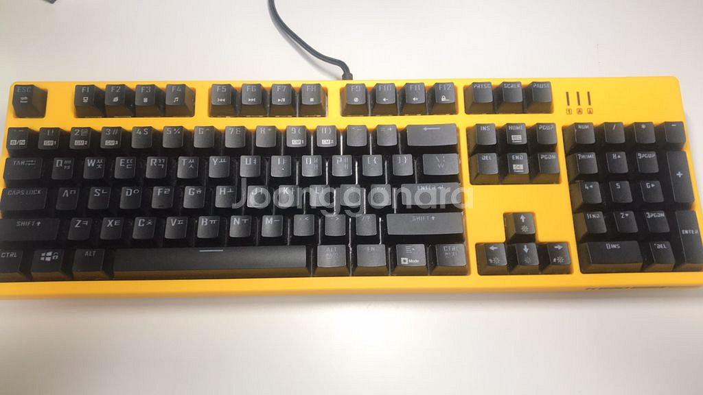 앱코 k660 스페셜 에디션 키보드 (청축) | 키보드/마우스/스피커 | 중고나라