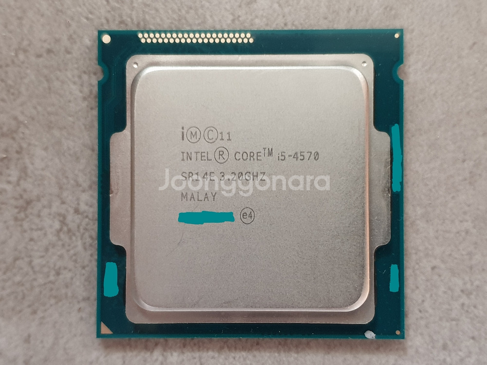 intel core i5-4570 3.20GHz CPU | CPU/메인보드 | 중고나라