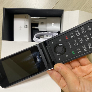 미사용/풀박스 LG 폴더2 (Y120) 화이트 무료배송 | LG | 중고나라