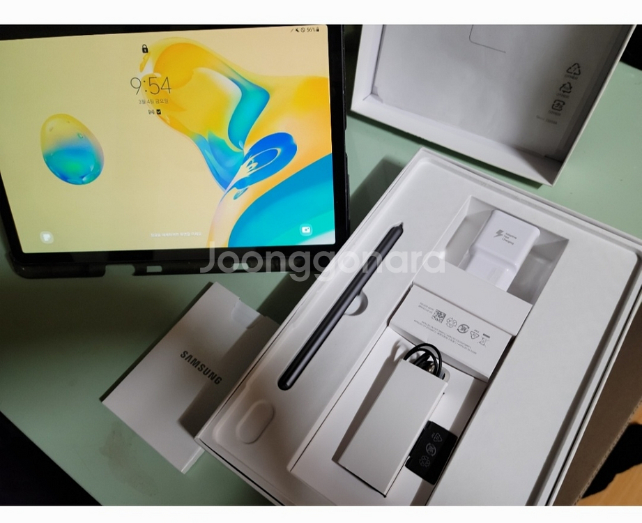 갤럭시 탭 s6 5G 128gb 팝니다(직거래만) | 삼성 | 중고나라