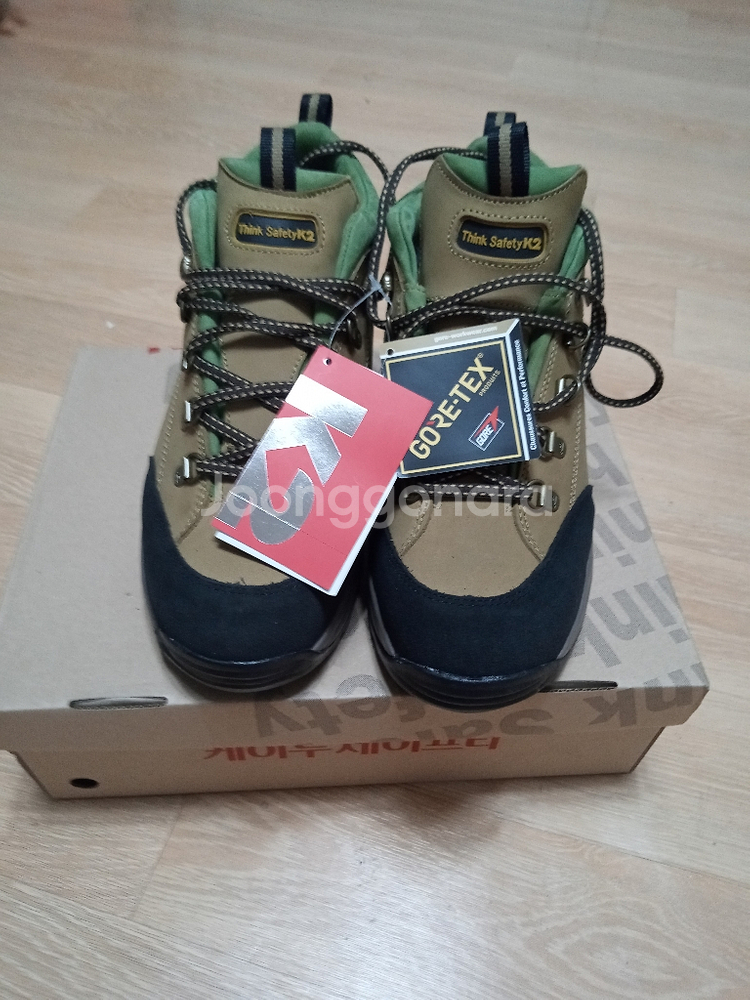 (택포)k2-17 고어텍스안전화 260 박스새제품 | 기타남성신발/관련용품 | 중고나라