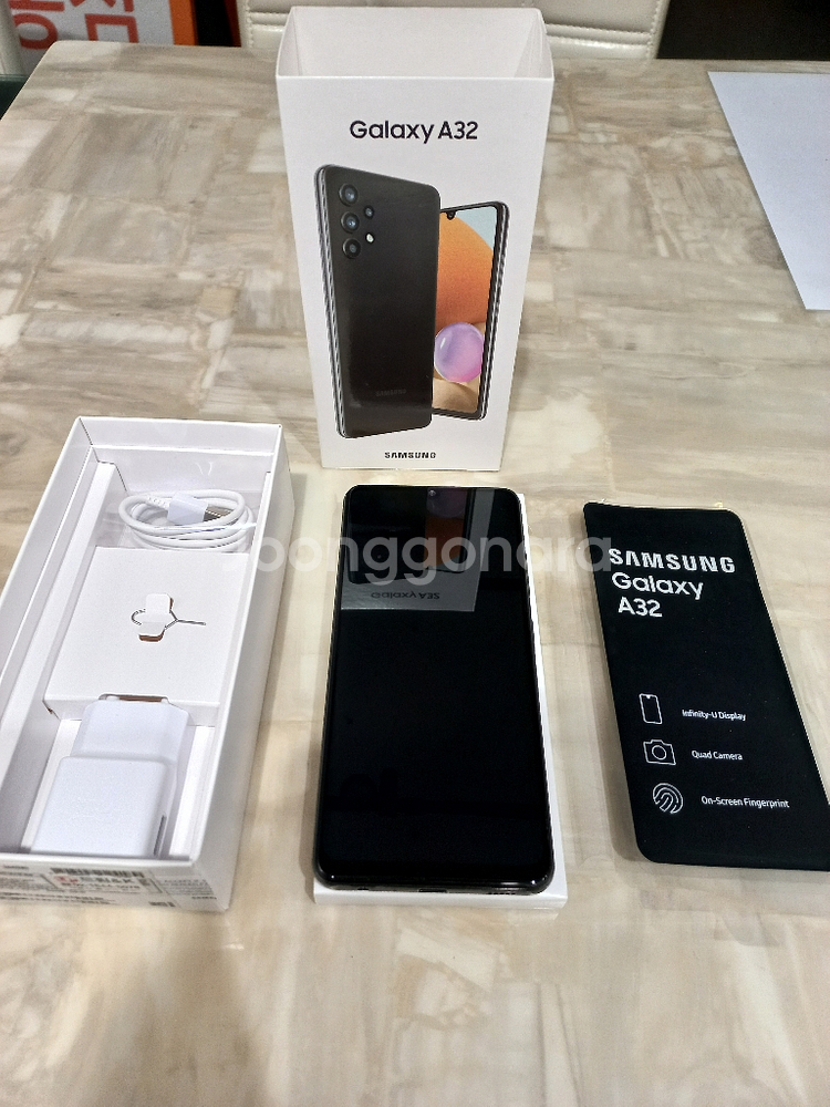 갤럭시 A32_64G 어썸 블랙, 젤리케이스, 유리필름 | 삼성 | 중고나라