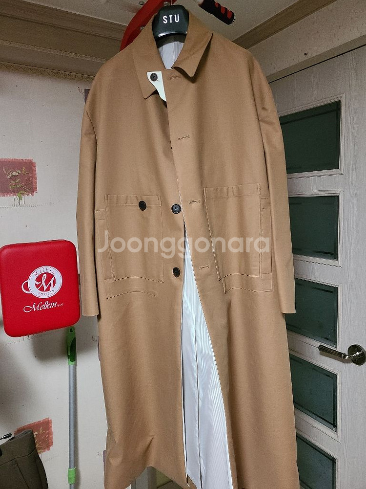 21ss STU 카멜 대디핏 맥코트L | 자켓/코트 | 중고나라