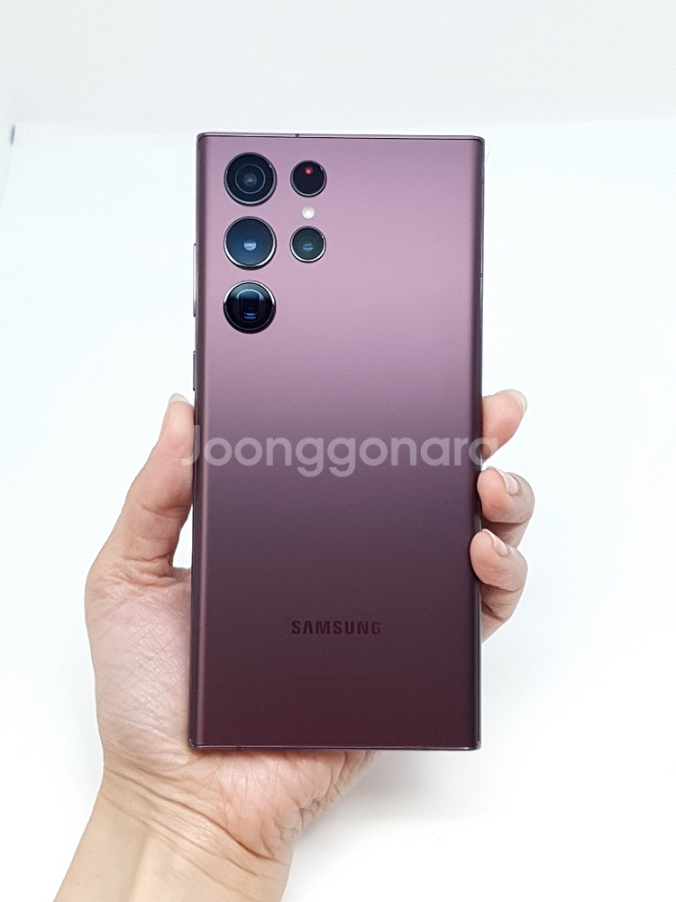 SS급 KT 갤럭 S22울트라 256G 버건디 | 삼성 | 중고나라