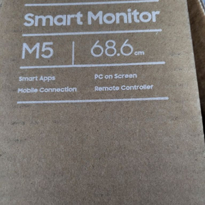 삼성 스마트모니터 M5 27인치 LS27AM500 개봉 | 모니터 | 중고나라