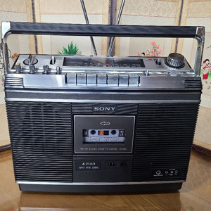 추억속의 SONY CF-580 스테레오 카세트라디오 | 음향플레이어 | 중고나라