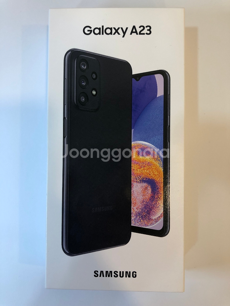 16355 갤럭시A23 A235 128기가 블랙 단순개 | 삼성 | 중고나라