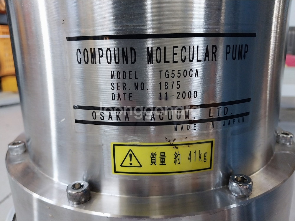 TG550 OSAKA VACUUM 오사카터보진공펌프 | 에어/유압 | 중고나라
