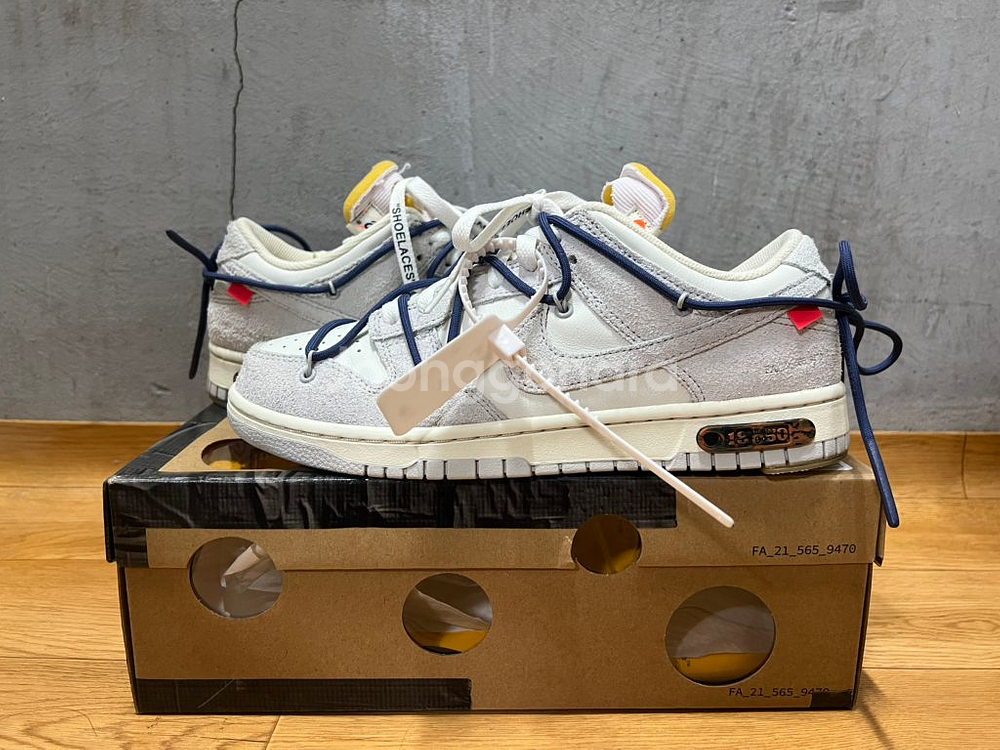 오프화이트 x 나이키 덩크로우 “로트 18” 270mm | 중고나라 카페에서 운영하는 공식 사이트