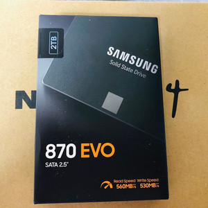 삼성 SSD 870 EVO 2TB (미개봉) | HDD/SSD/ODD | 중고나라