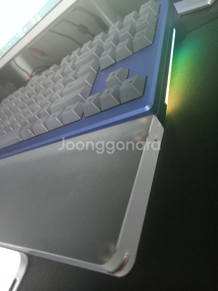 앱코 ar87 네이비 흑축 튜닝 판매 | 키보드/마우스/스피커 | 중고나라