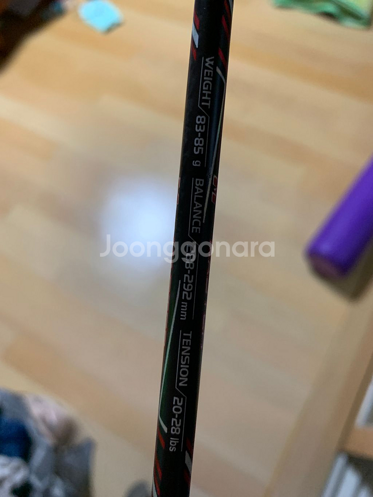 마제라 배드민턴 라켓 M-master | 배드민턴의류/용품 | 중고나라