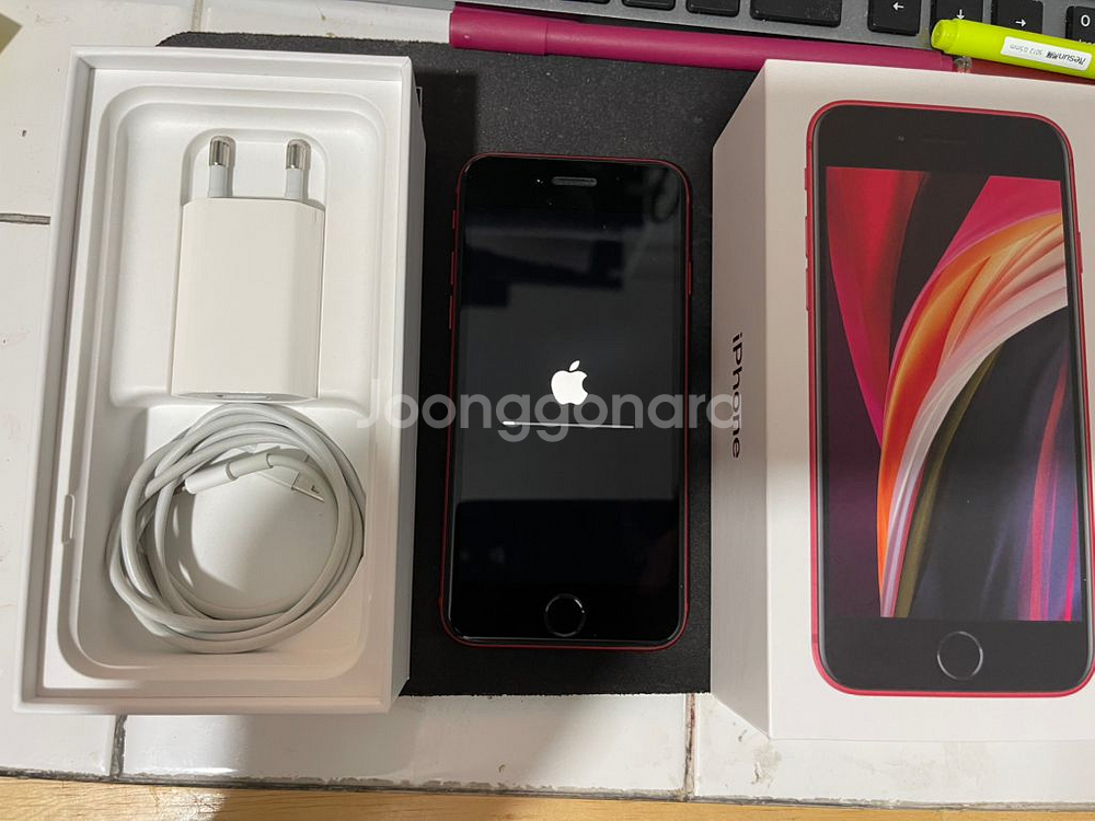 아이폰 SE2 Red 128G 풀박 86% | 중고나라 카페에서 운영하는 공식 사이트