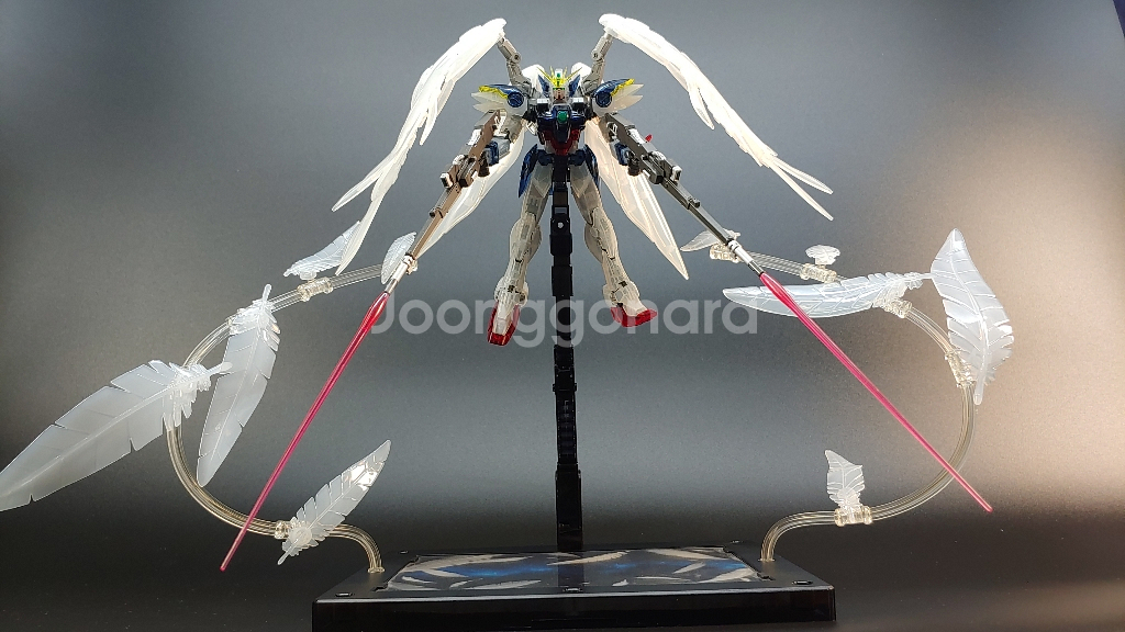 RG A윙건담제로EW 컬러클리어+세라핌페터+도색+유광마 | 프라모델 | 중고나라