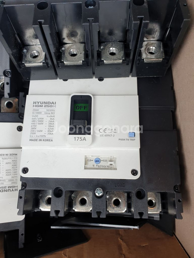 현대 HGM250H 175A 10개 차단기 | 산업자재 | 중고나라