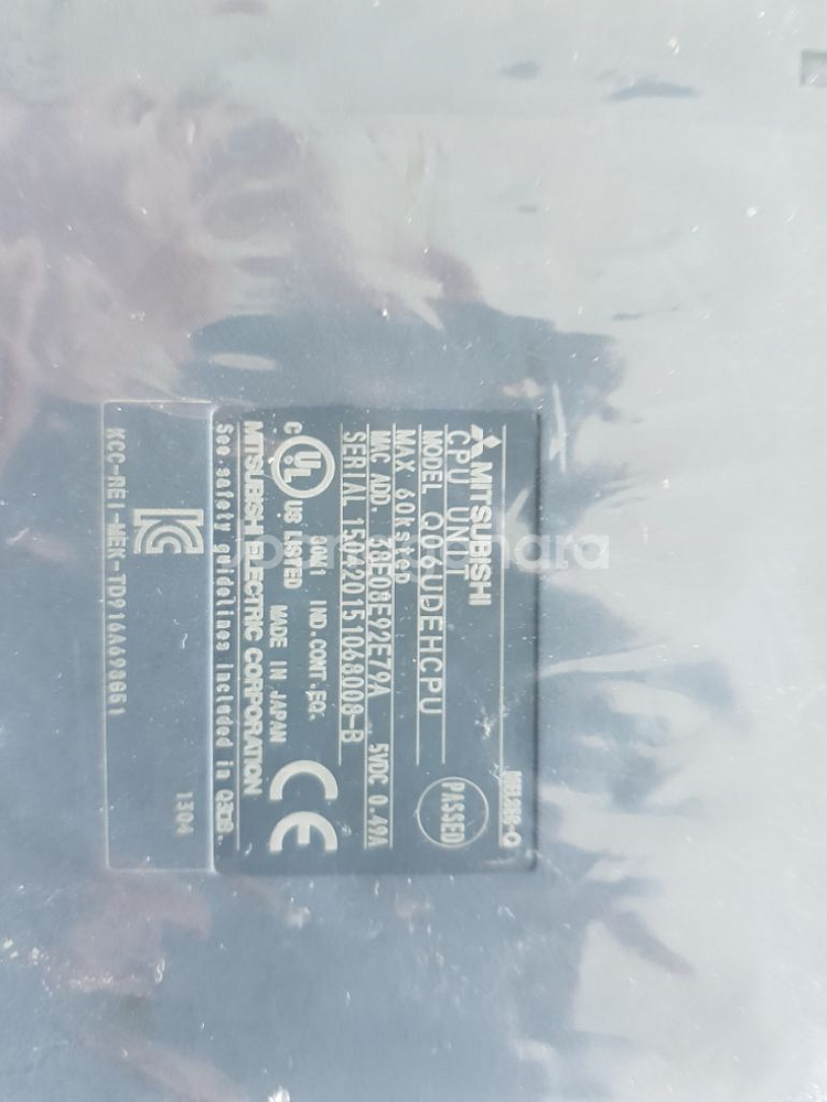 미쓰비시 CPU Q06UDEHCPU | 전기/전자 | 중고나라