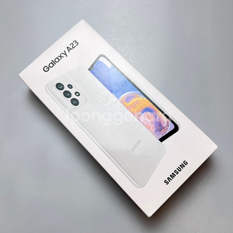 [미사용] 갤럭시A23 (A235) 128GB 화이트 | 삼성 | 중고나라