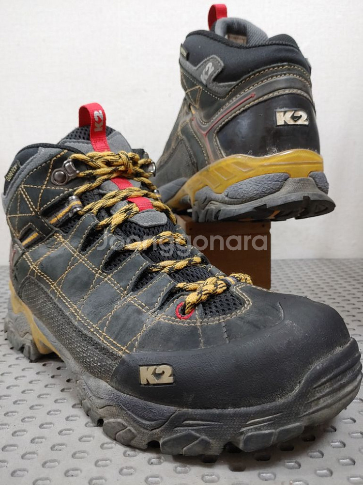 K2천연가죽 고어텍스 등산화(표기260추천255) | 등산화/배낭/장비 | 중고나라