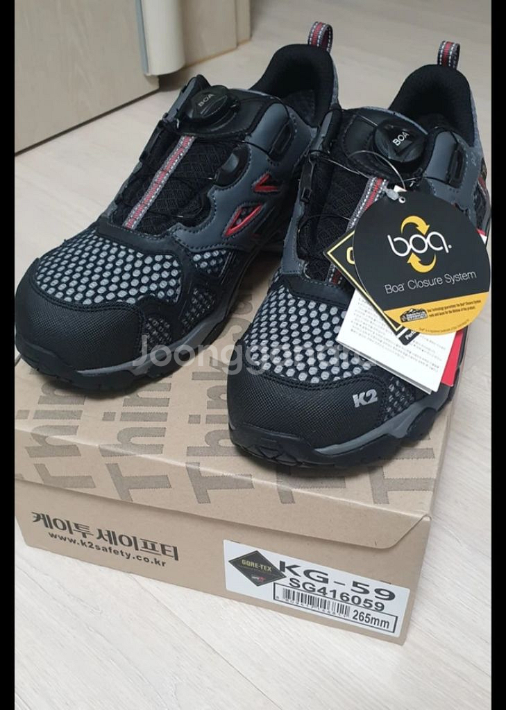 (택포) k2 KG-59 안전화265고어텍스 새제품 | 기타남성신발/관련용품 | 중고나라