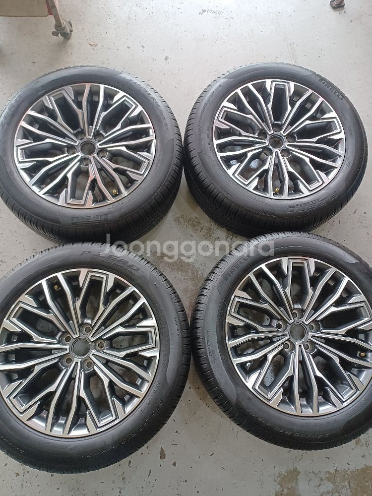 더k9 18인치휠타이어 제네시스 eq900 장착가능 | 휠/타이어 | 중고나라