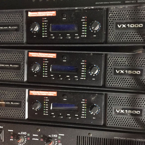 아메리칸오디오앰프 VX1500과VX1000입니다 | 리시버/앰프 | 중고나라
