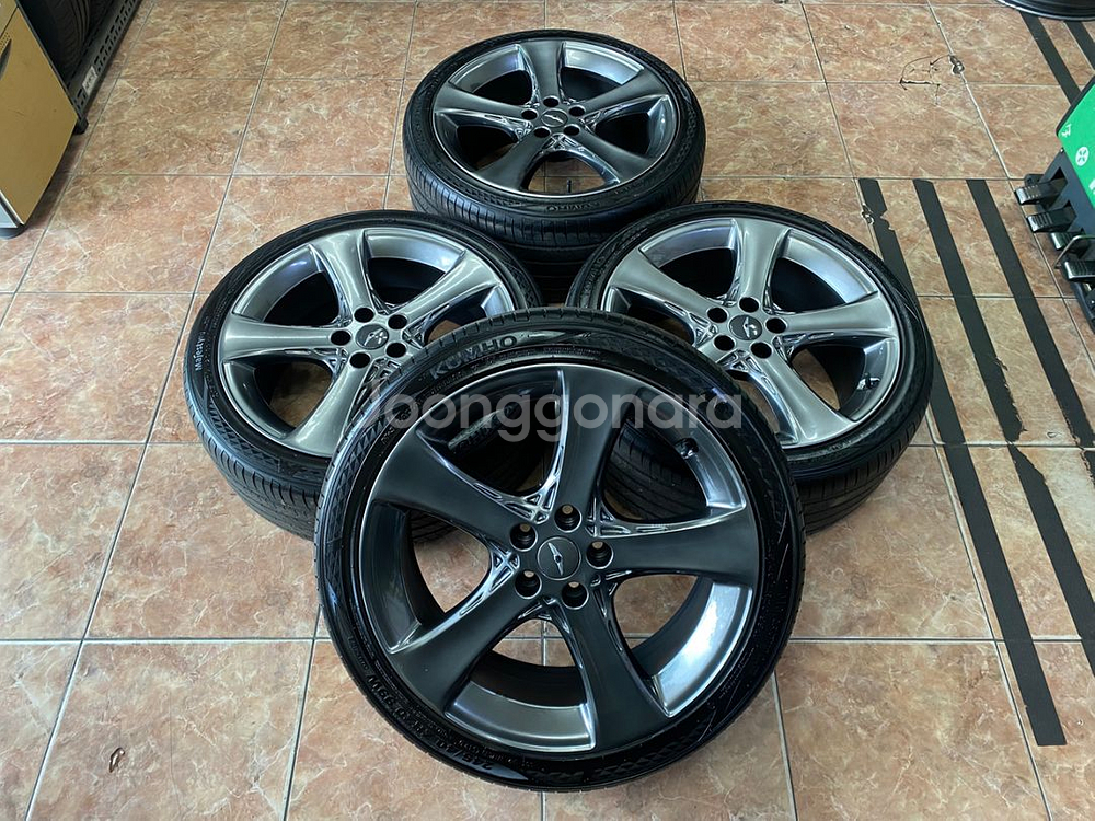 제네시스G80 (RG3) 20인치 휠타이어 팝니다 | 휠/타이어 | 중고나라