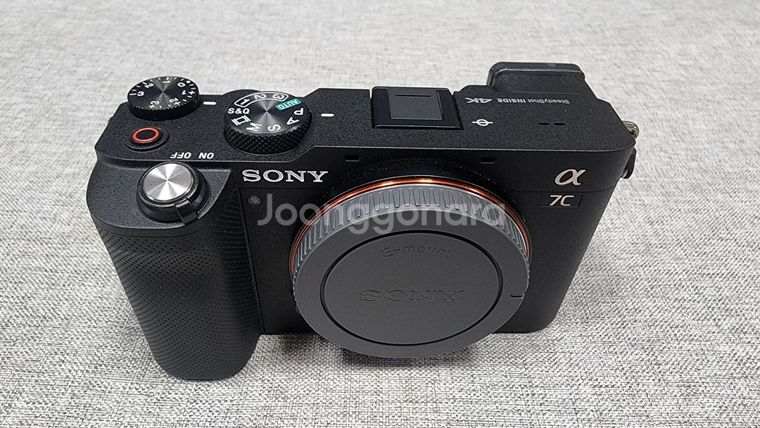 소니a7c블랙 바디 팝니다 | DSLR | 중고나라
