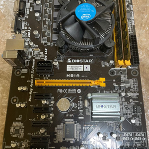 H81A btc 모드 세트 | CPU/메인보드 | 중고나라