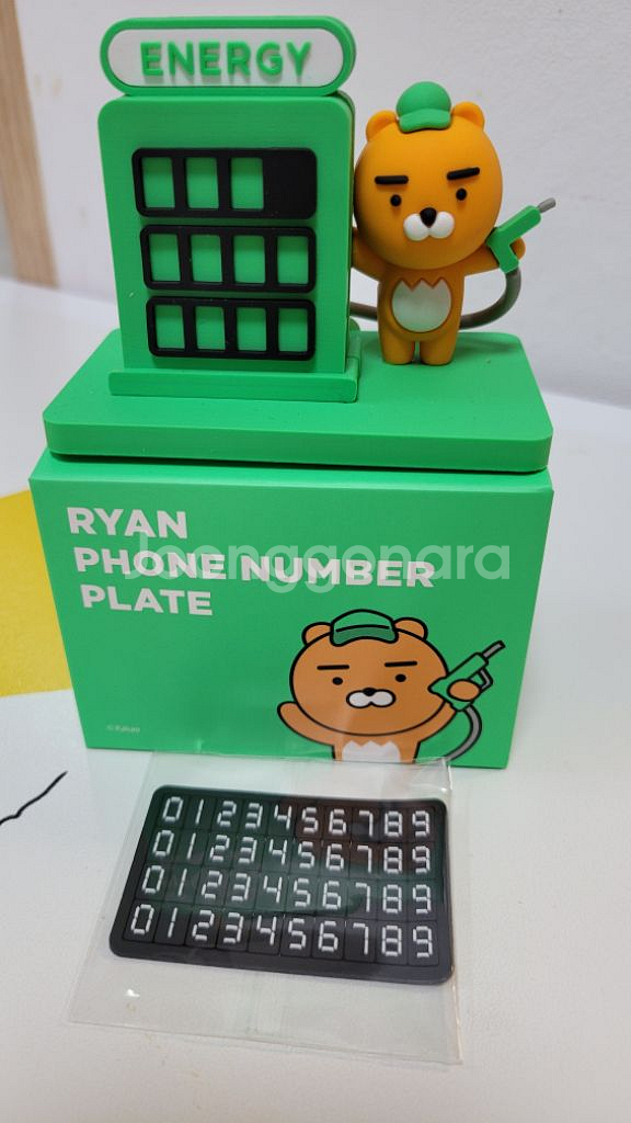 카카오 라이언 주차번호판 | 피규어/브릭 | 중고나라