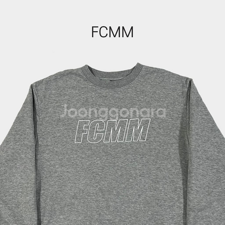 FCMM 빅로고 기모 맨투맨 BM1035 | 티셔츠/캐쥬얼의류 | 중고나라