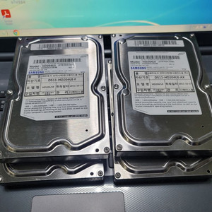 하드디스크 2테라 3개 500G 1개 3.5인치 | HDD/SSD/ODD | 중고나라