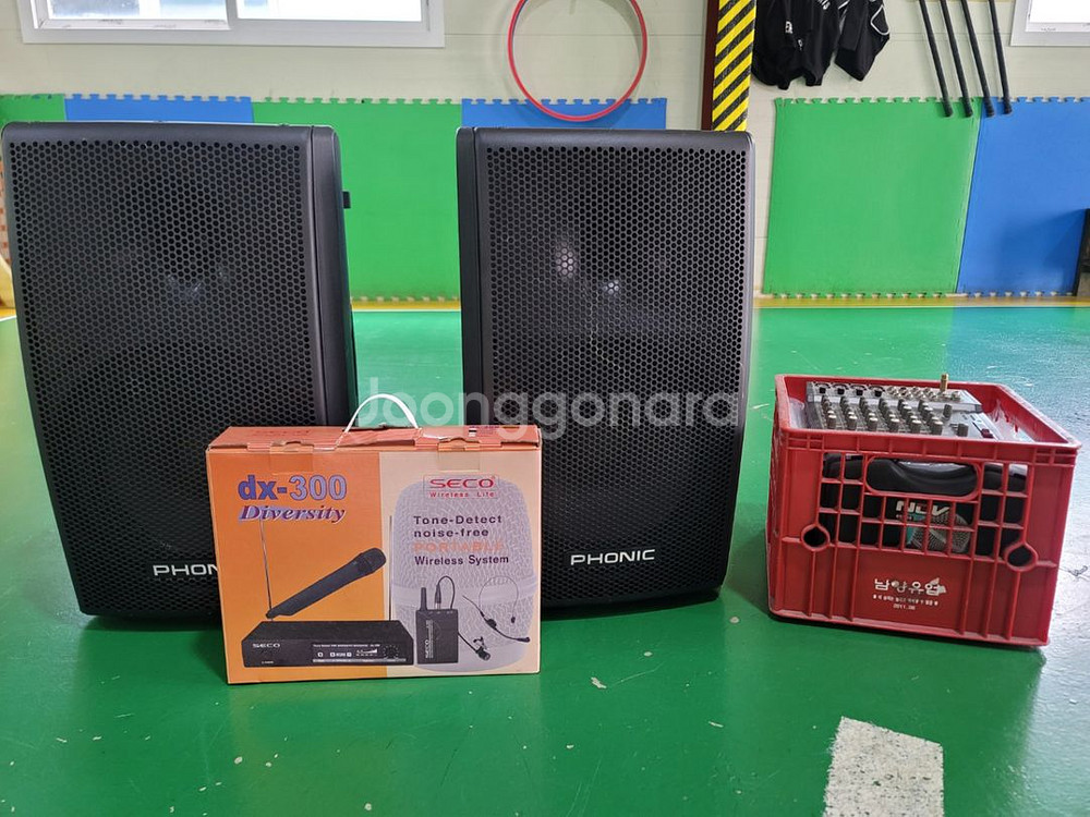 PHONIC 엠프 풀세트 | 오디오/홈시어터 | 중고나라