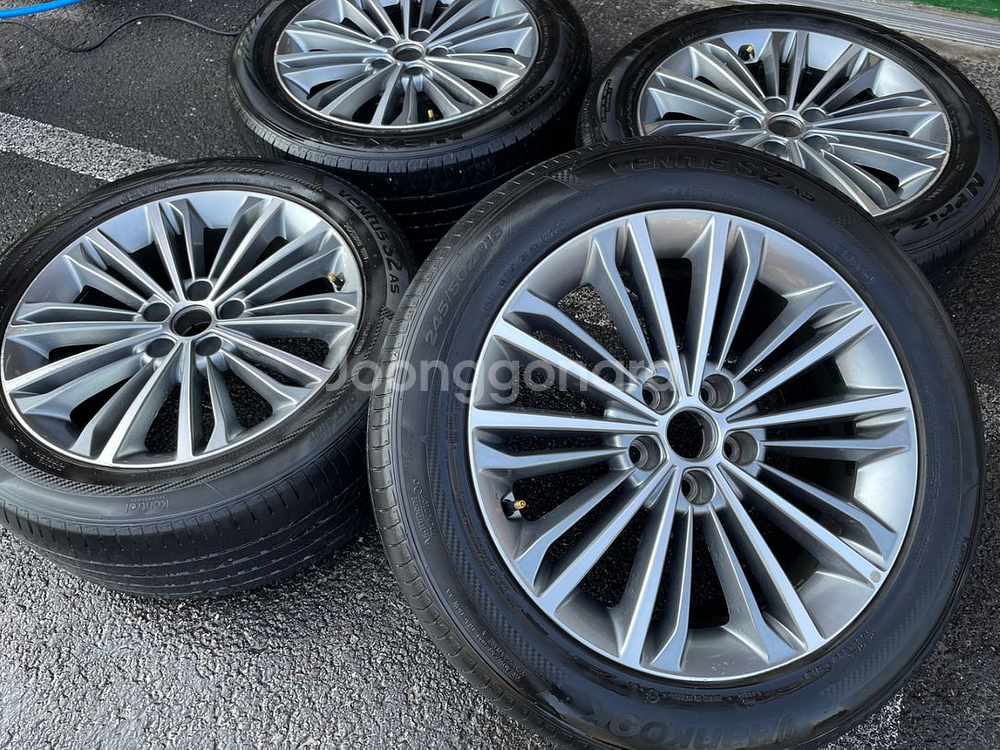 제네시스 EQ900 18인치 중고 휠타이어 팔아요 | 휠/타이어 | 중고나라