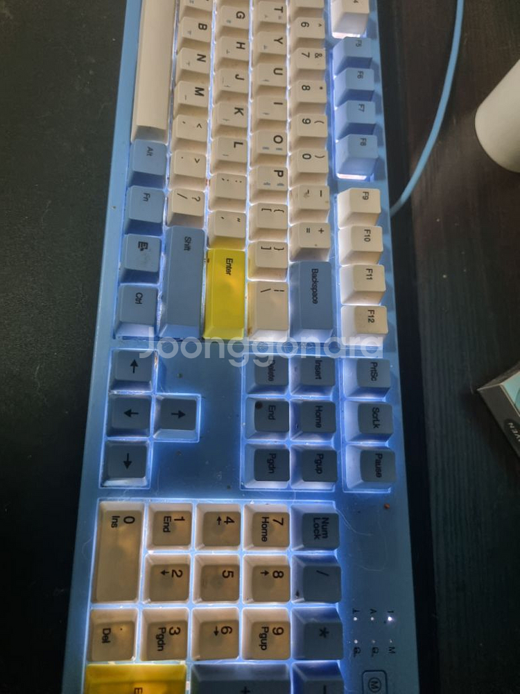 앱코k990 v3 스카이문 무접점키보드 | 키보드/마우스/스피커 | 중고나라