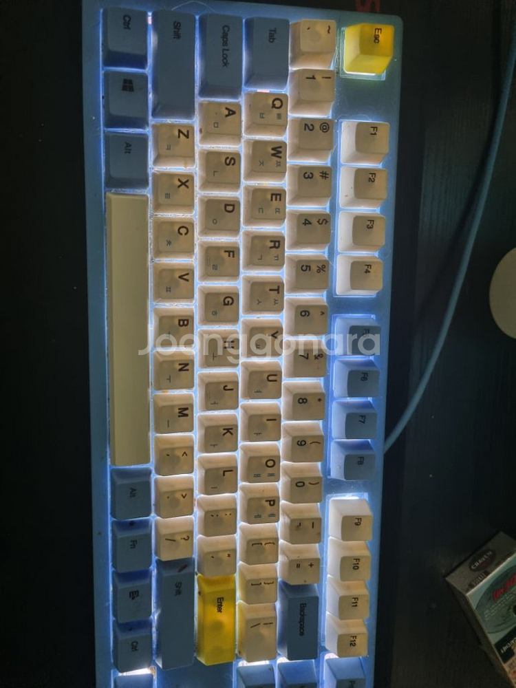 앱코k990 v3 스카이문 무접점키보드 | 키보드/마우스/스피커 | 중고나라