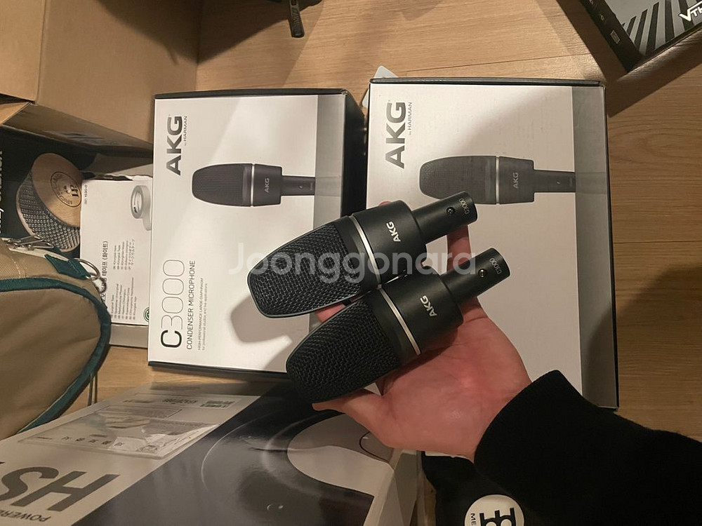akg c3000 컨덴서 마이크 | 이어폰/헤드폰 | 중고나라