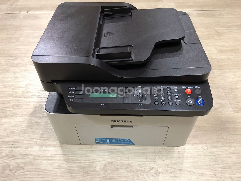 삼성흑백레이져팩스 복합기 Sl M2077f팝니다 문구 사무용품 중고나라
