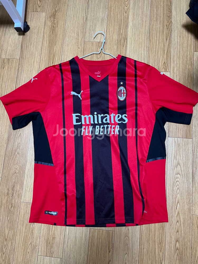 21-22 AC밀란 (우승시즌) 유니폼 XL 판매 | 축구의류/축구화 | 중고나라