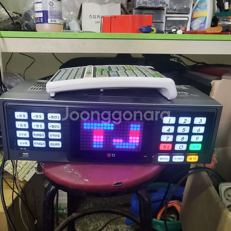 태진 k10 반주기 8월곡 | 음향플레이어 | 중고나라