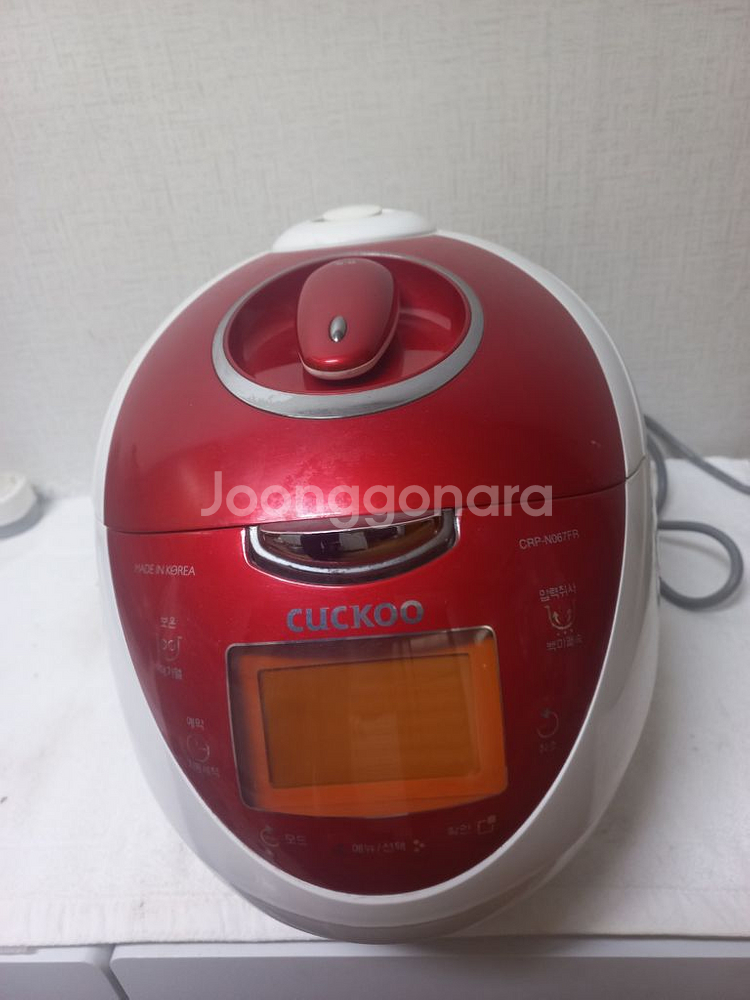 392.쿠쿠6인용압력밥솥ㅡ무료배송 | 전기밥솥 | 중고나라