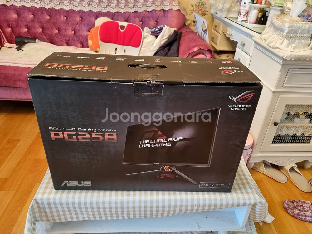 asus rog pg258 240hz tn패널 모니터 | 모니터 | 중고나라