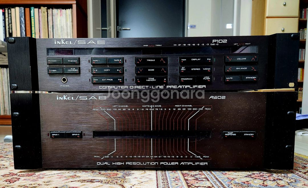 인켈/SAE A502 파워앰프 점검완료 상태최상 | 리시버/앰프 | 중고나라