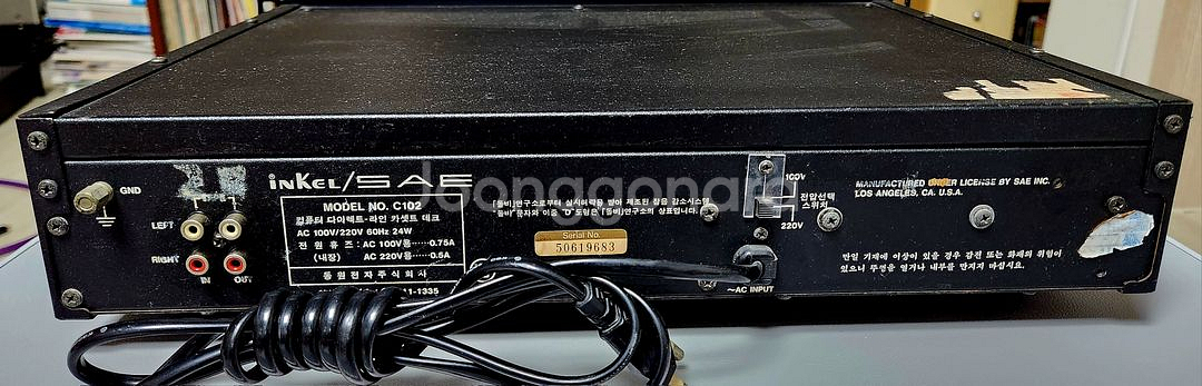 인켈/SAE T102 튜너 l카셋트데크 정비완료 상태 | 오디오/홈시어터 | 중고나라