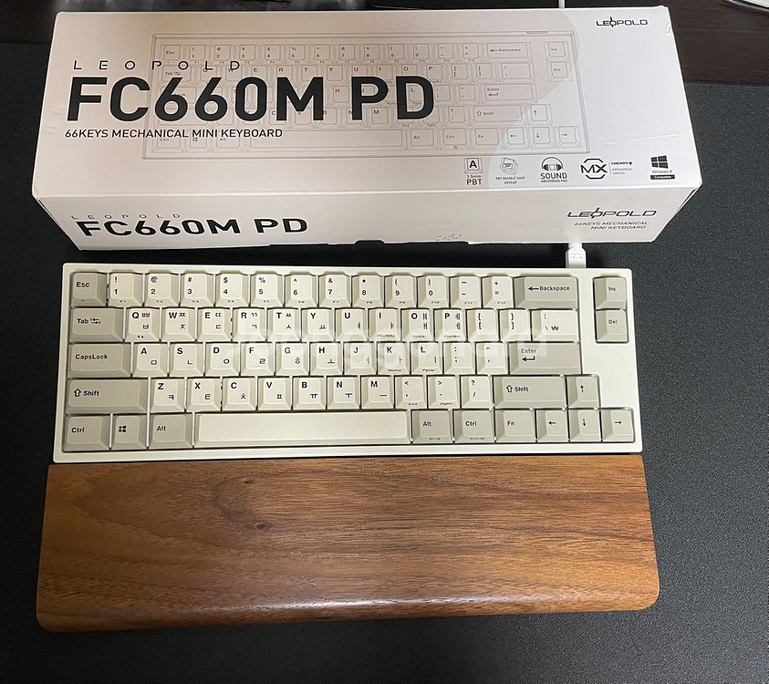 레오폴드 Fc660m pd 게이밍 키보드 화이트 투톤 | 키보드/마우스/스피커 | 중고나라