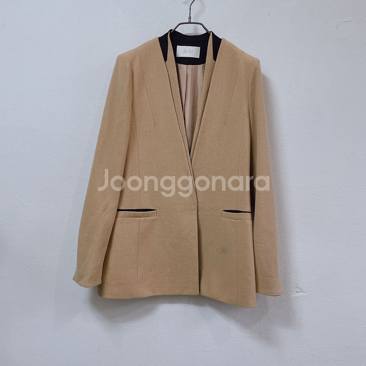 여성) 한섬 SJSJ 배이지 봄 자켓(44반,55) | 자켓/코트 | 중고나라