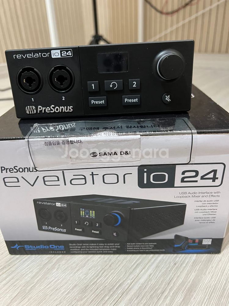프리소너스 io24 오디오인터페이스 | 오디오/홈시어터 | 중고나라
