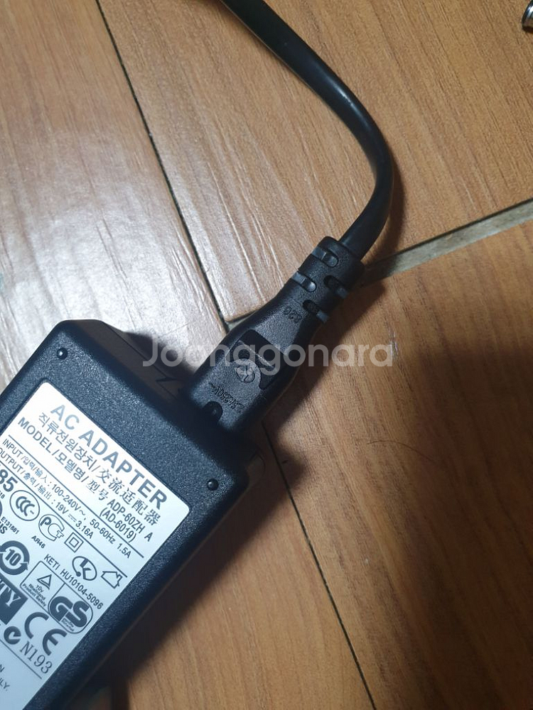 삼성전자 어댑터 AC Adapter 모델명adp 60z | 중고나라 카페에서 운영하는 공식 사이트
