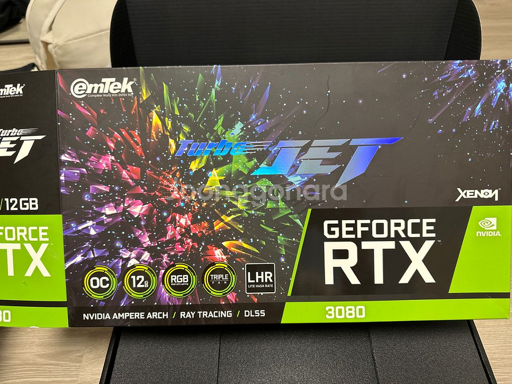 이엠텍 RTX3080 터보젯 OC 12GB 팝니다 | RAM/VGA/SOUND | 중고나라